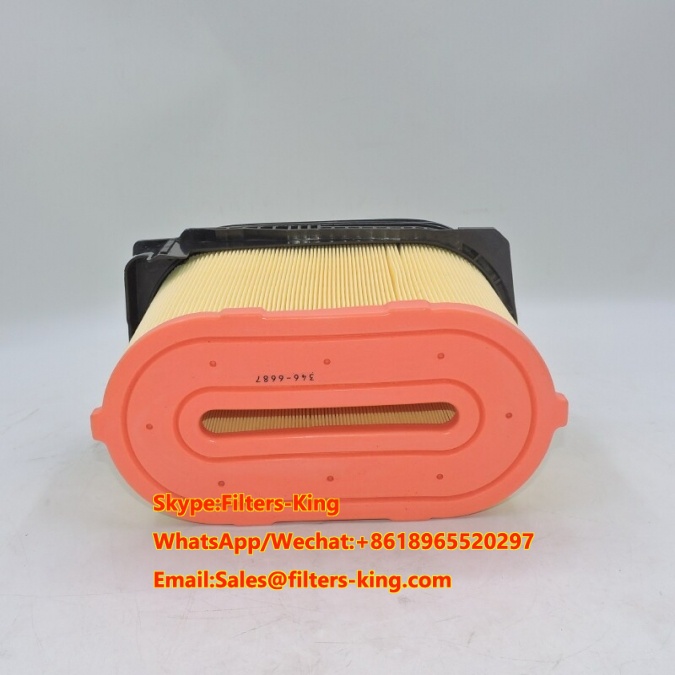 عنصر هوای اولیه بیضی با لایه CAT 346-6687،3466687، فیلتر تامین کنندگان ...